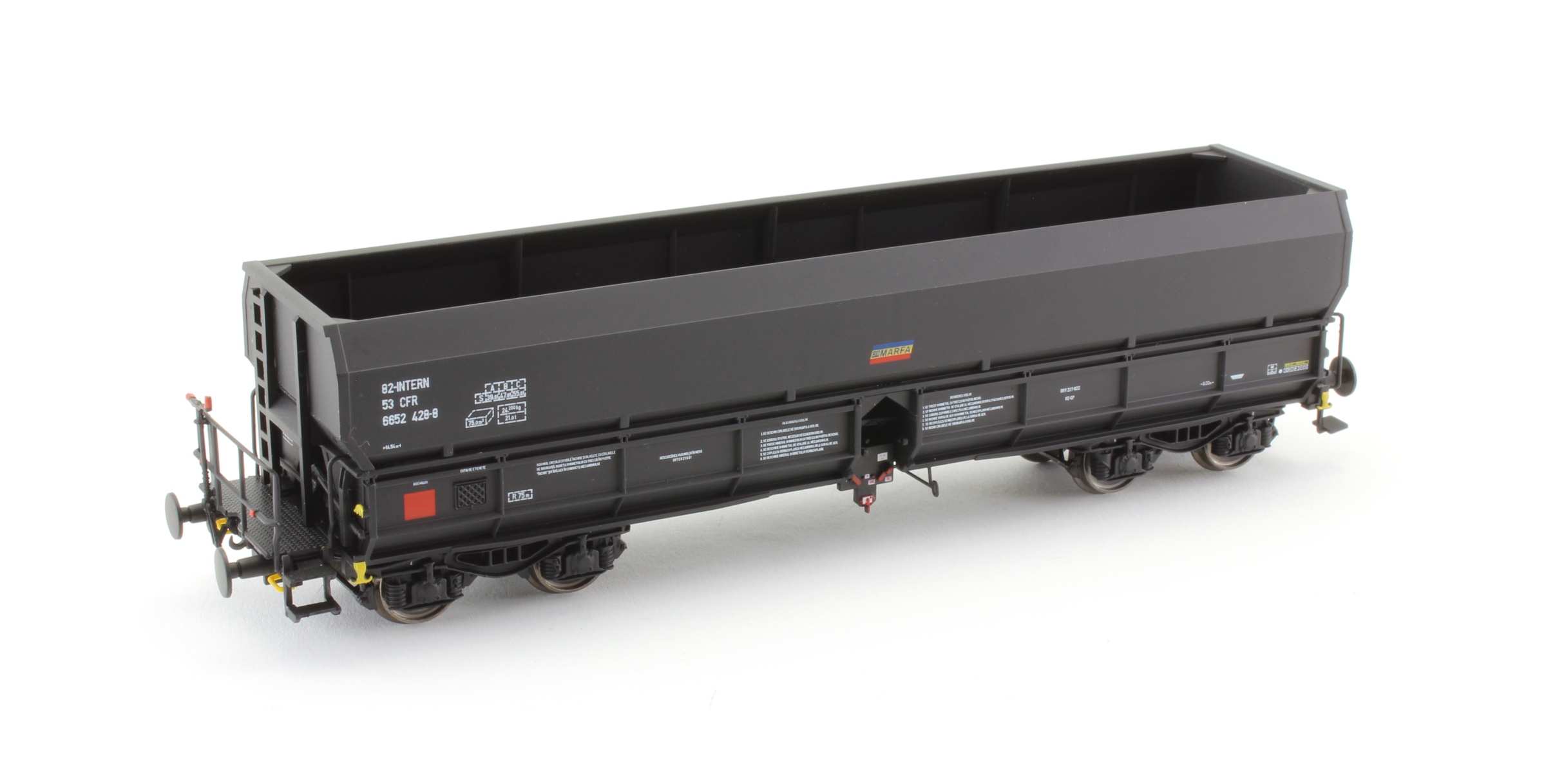 Self unloading hopper wagon, CFR Marfa, Albert Modell, scale H0 (1:87)